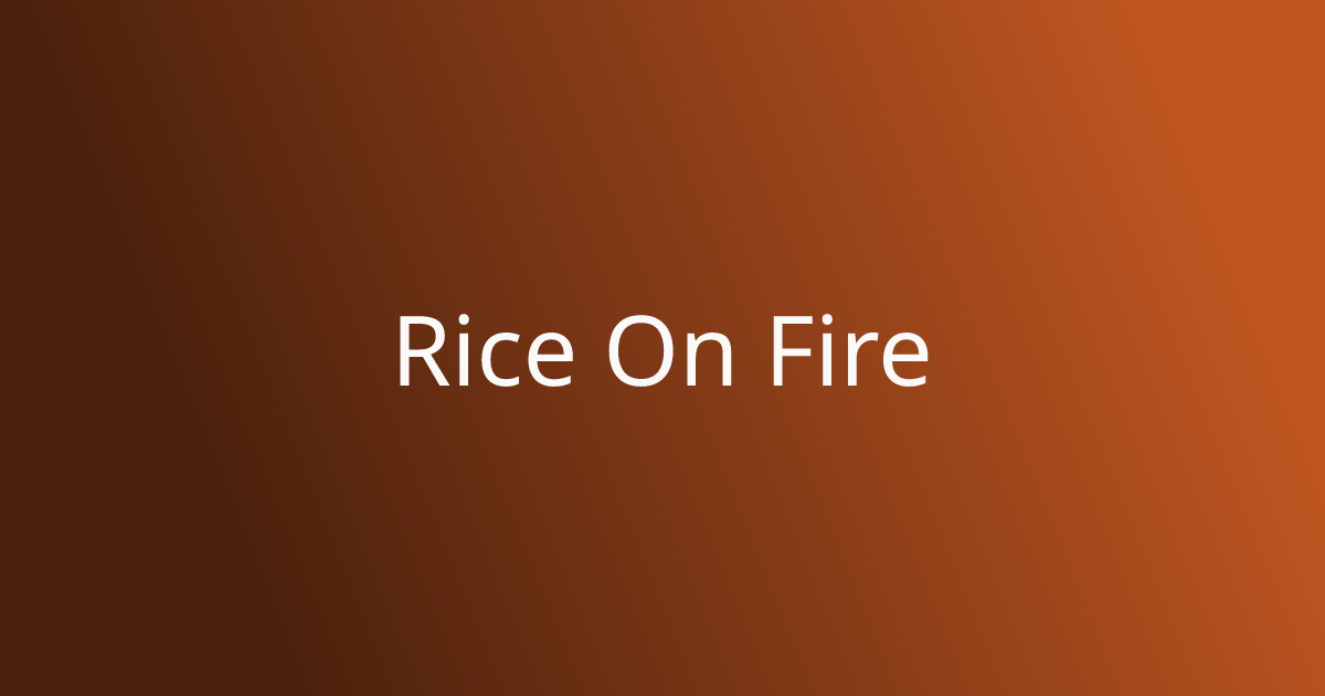Order Authentic Chinese Online | Rice On Fire - Pickup or Delivery ...